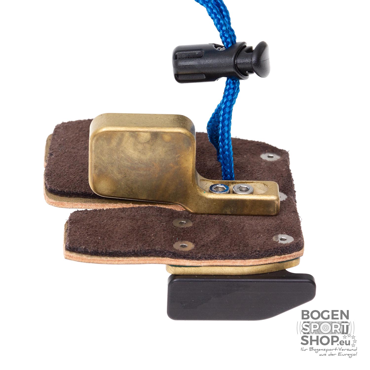 Bogensportshop.eu - Buy AAE Anchor Tab Elite Cordovan Brass online