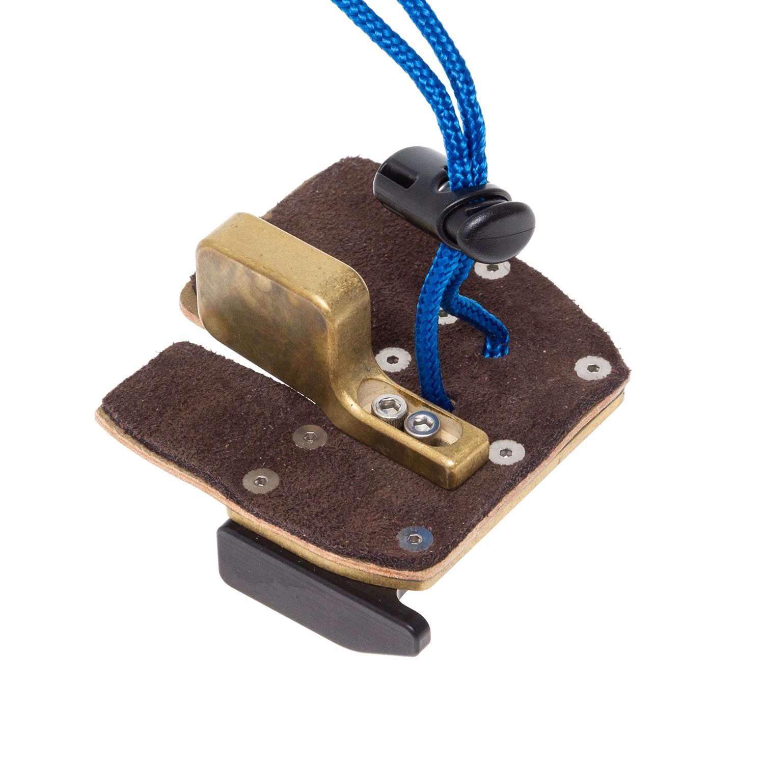 Bogensportshop.eu - Buy AAE Anchor Tab Elite Cordovan Brass online