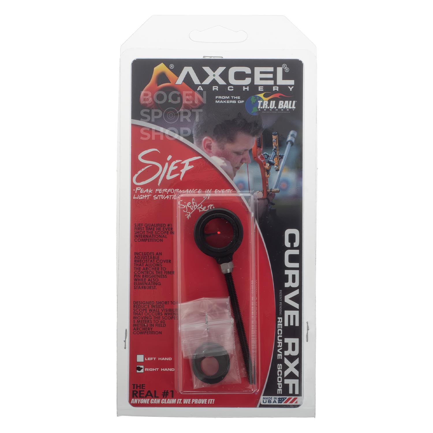 Bogensportshop.eu - Buy Axcel Scope Recurve Curve RXF Sjef Signature ...