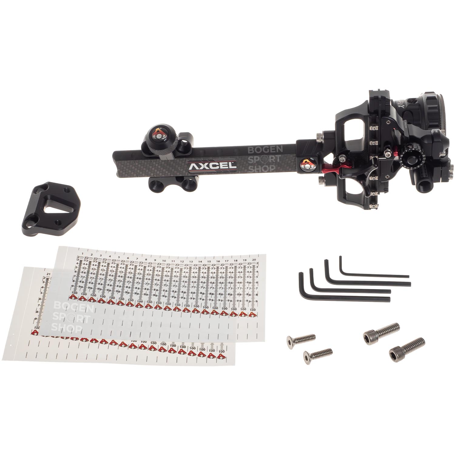 Bogensportshop.eu - Buy Axcel Slider Sight AccuTouch Plus Carbon Pro online