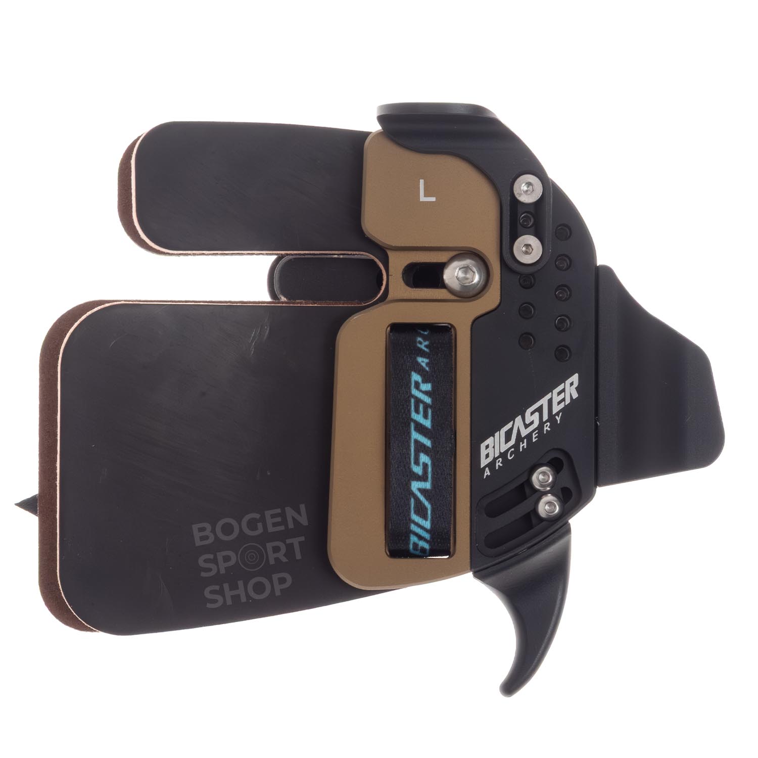 Bogensportshop.eu - Buy Bicaster Olympic Recurve Tab LOG Cordovan online