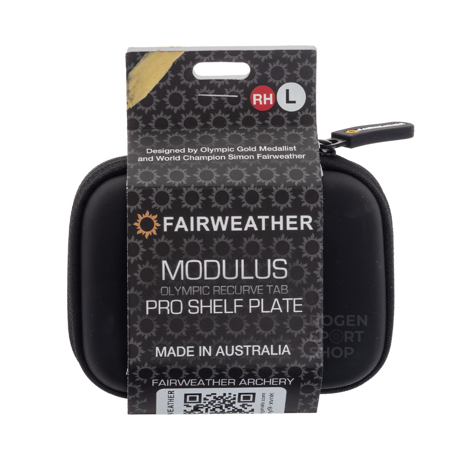 Bogensportshop.eu - Buy Fairweather Modulus Pro Shelf Plate Cerakote Gold online