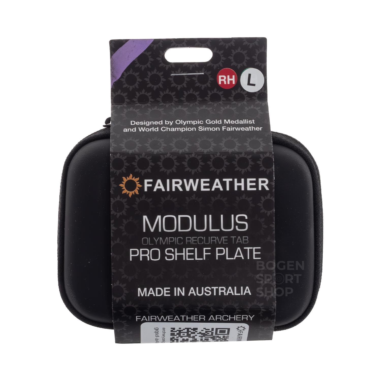Bogensportshop.eu - Buy Fairweather Modulus Pro Shelf Plate Cerakote Purple online