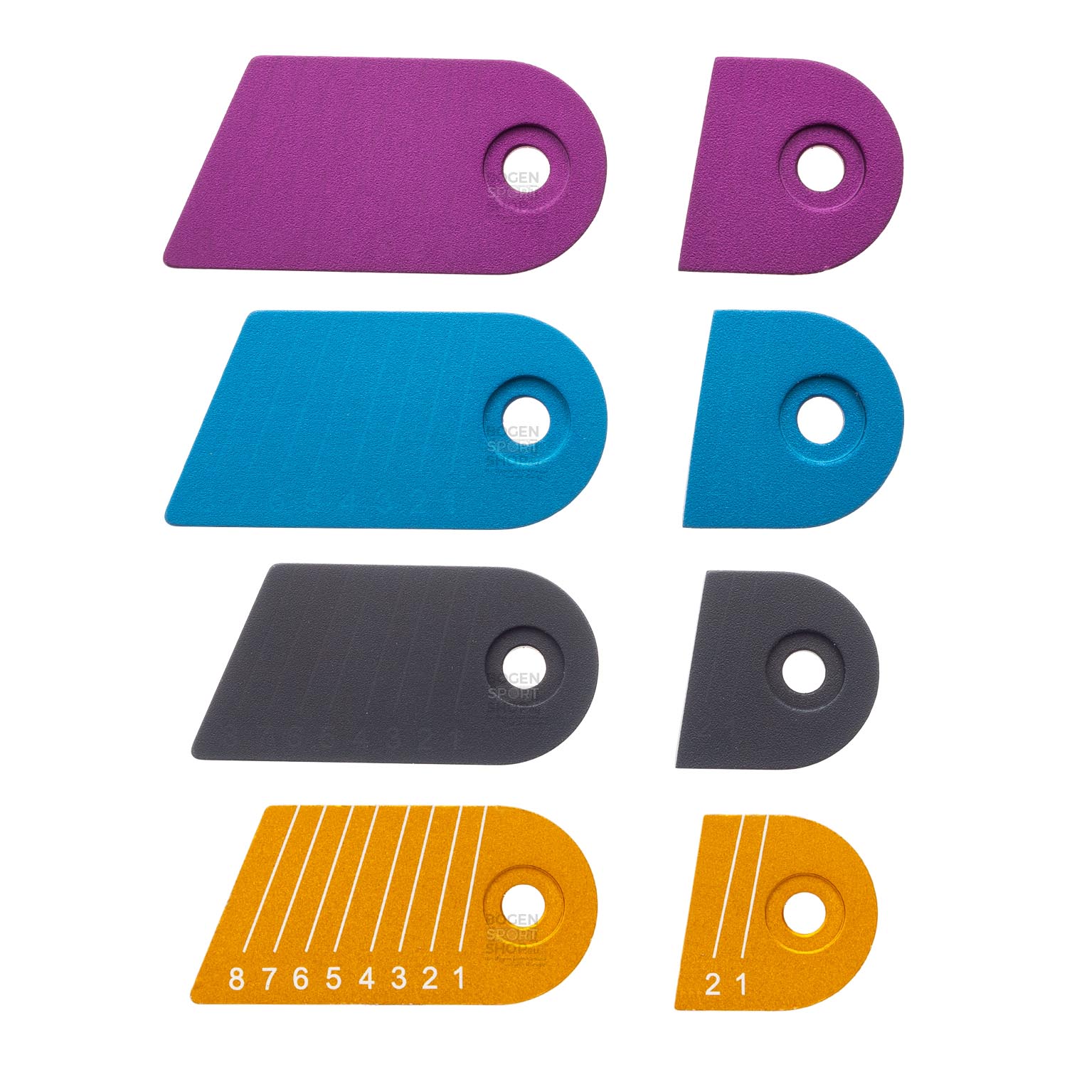 Bogensportshop.eu - Buy Gillo G01 Aluminium Clicker Plates for G1/G2 online