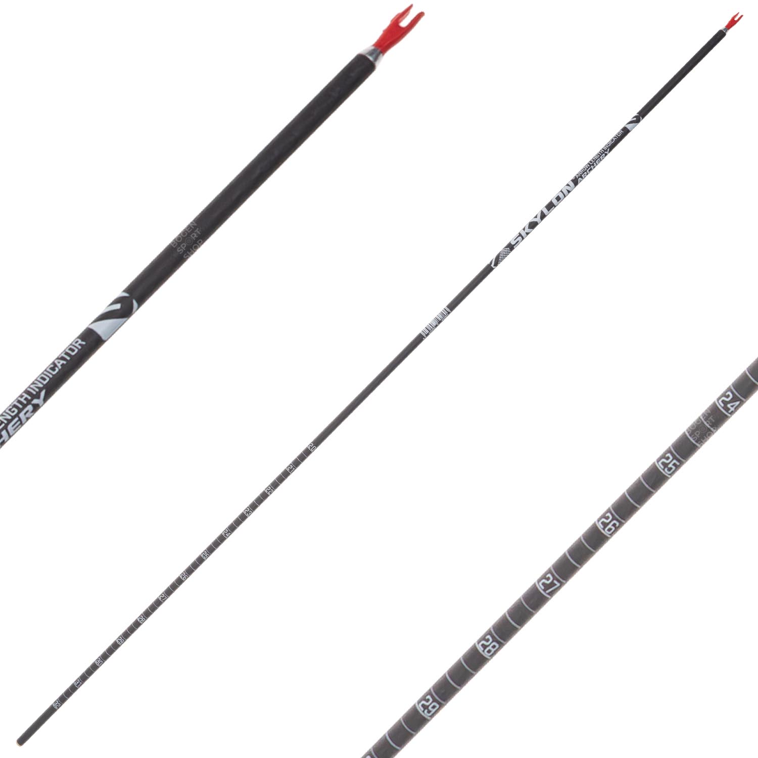 Bogensportshop.eu - Buy Skylon Draw Length Indicator Arrow Carbon online
