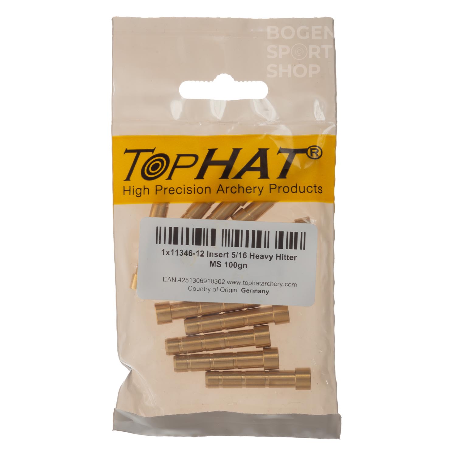 Bogensportshop.eu - Buy TopHat RPS Inserts .243 Heavy Hitter Brass (12 ...