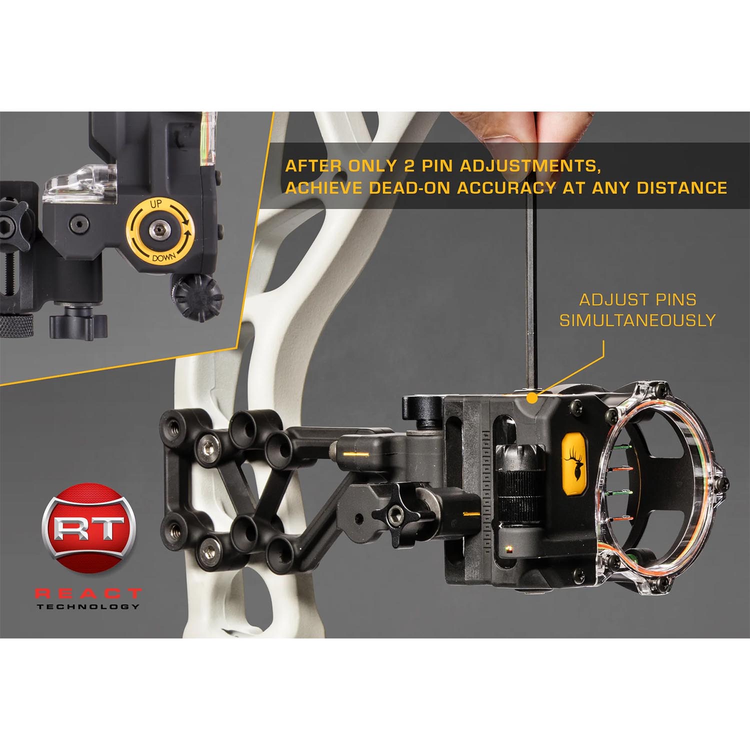 Bogensportshop.eu - Buy Trophy Ridge Slider-Sight React H4 online