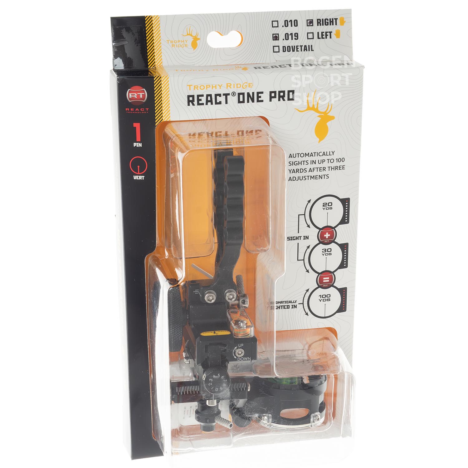 Bogensportshop.eu - Buy Trophy Ridge Slider-Sight React One Pro online