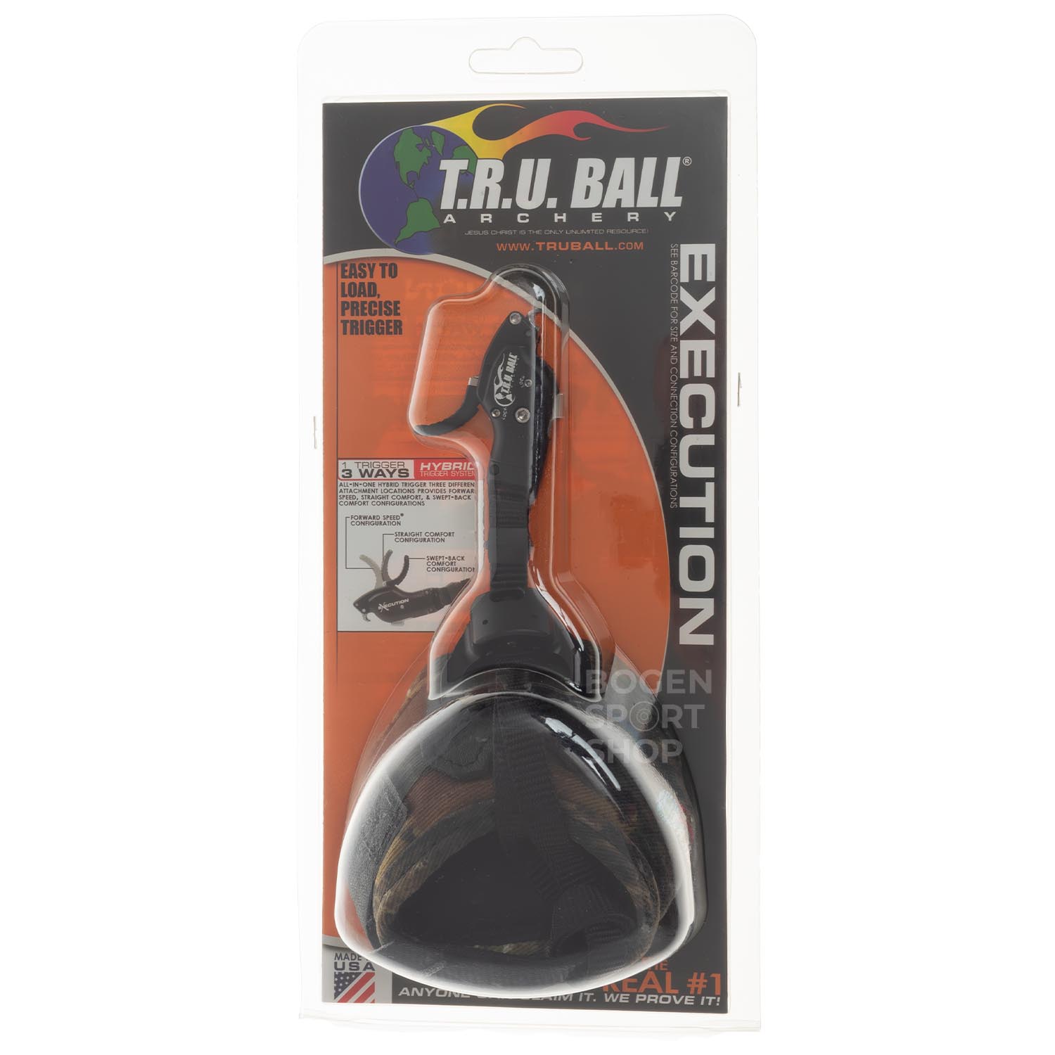 Bogensportshop.eu - Buy TRU Ball Release Execution flexible with Velcro ...