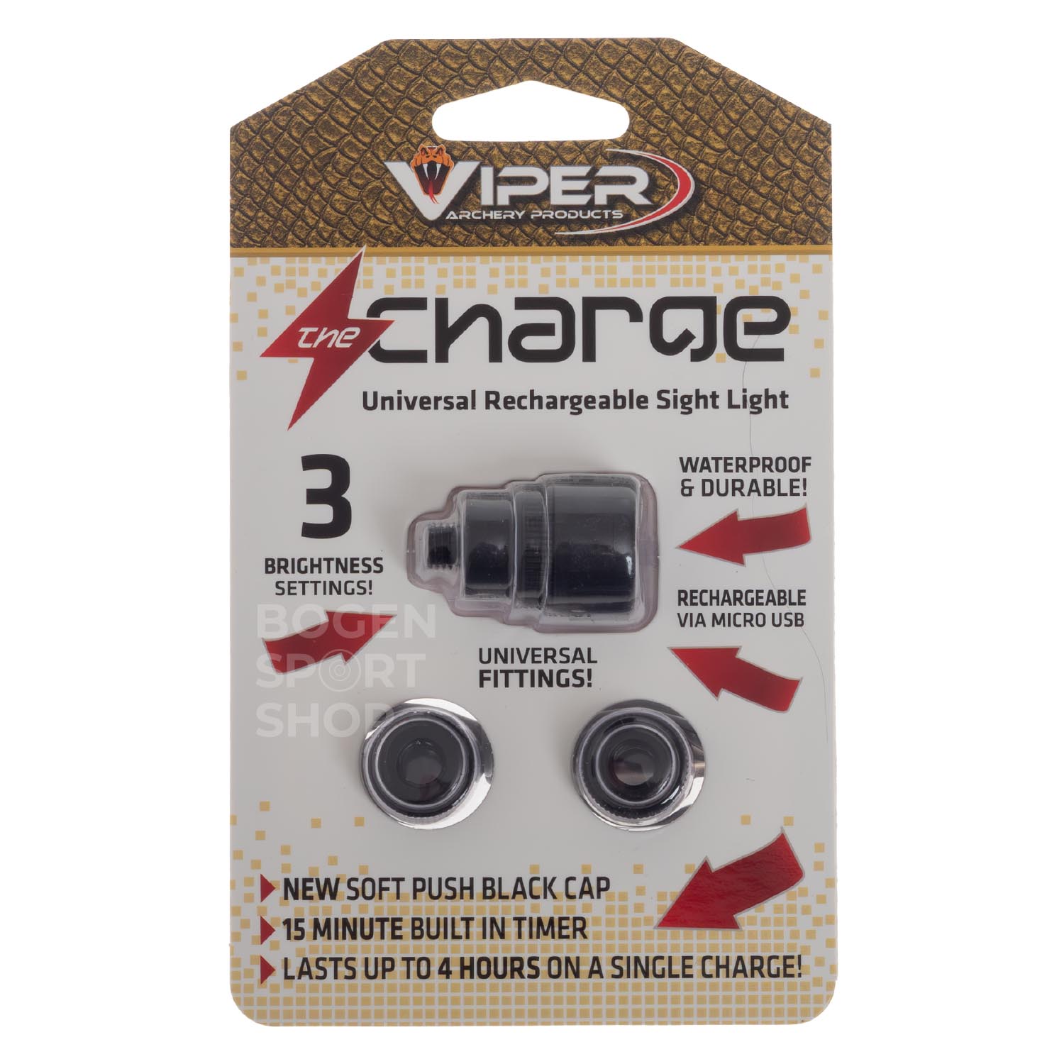 Bogensportshop.eu - Buy Viper Sight Light "The Charge" Rechargable online