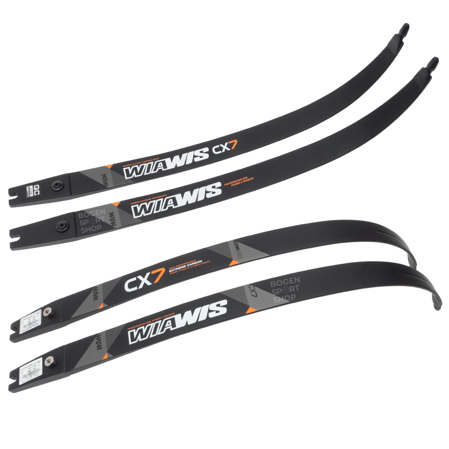 Bogensportshop.eu - Buy Win&Win Limbs Wiawis CX7 Wood online