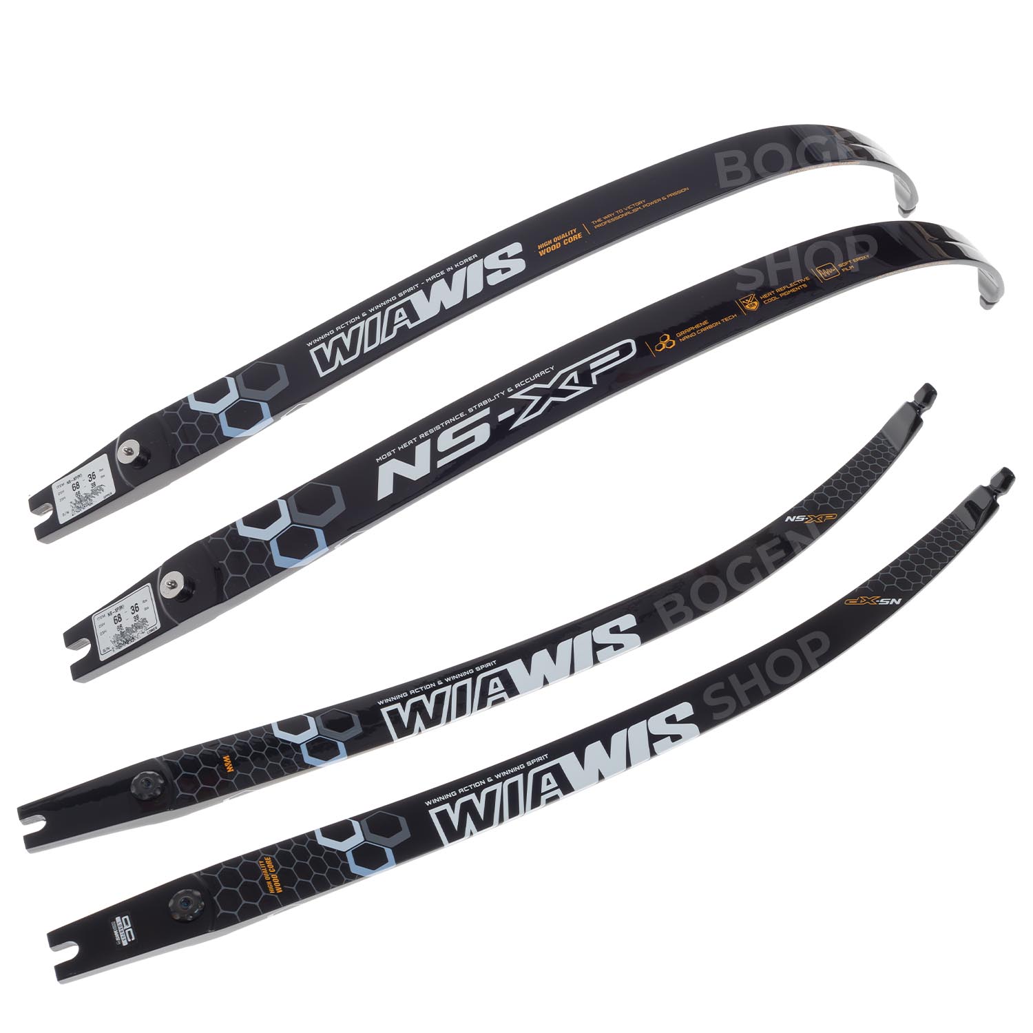 Bogensportshop.eu - Buy Win&Win Limbs Wiawis NS-XP Wood online